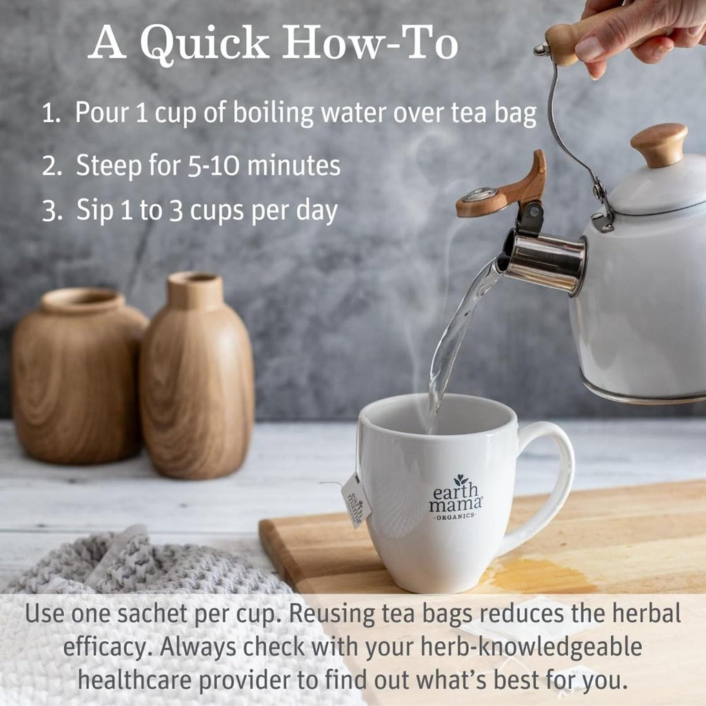 ginger tea to ease nausea