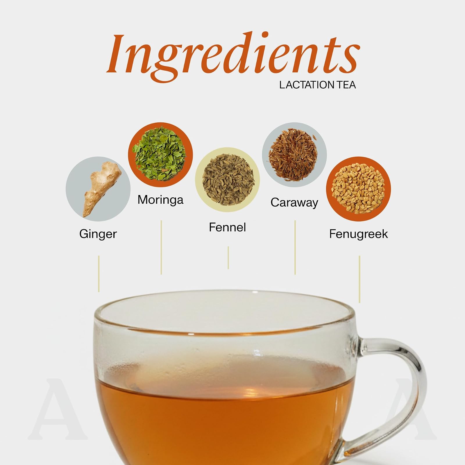 ginger tea to support lactation