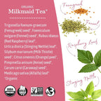 Ginger tea to support milk production