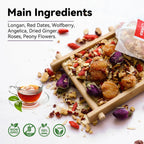 Ginger tea to support reproductive health