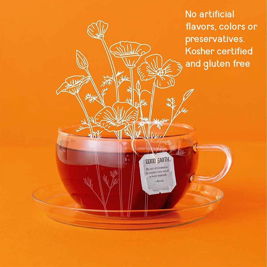 Ginger tea with a sweet twist