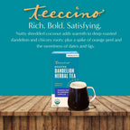 Ginger tea with blueberry flavor