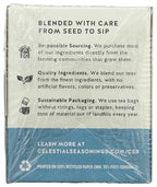 Ginger tea with calming properties