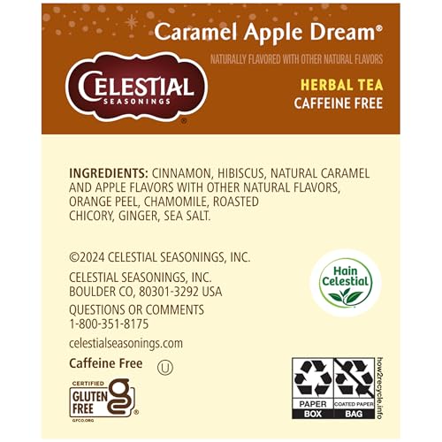 Ginger tea with caramel notes