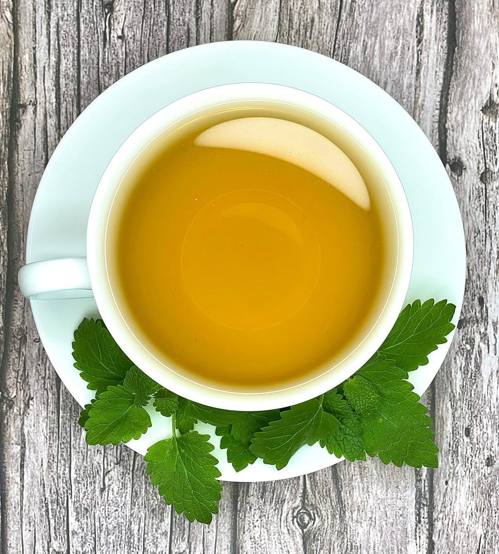 Ginger tea with catnip infusion