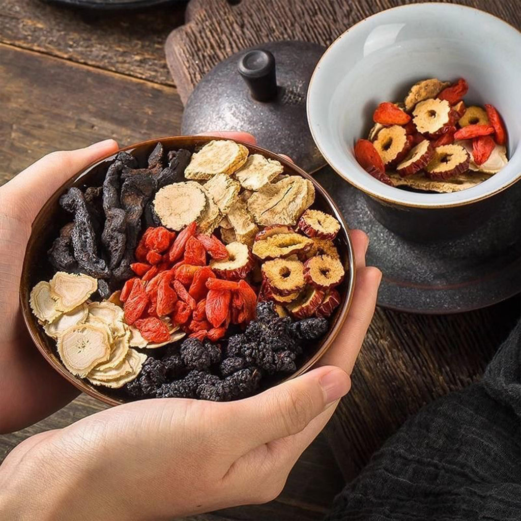 Ginger tea with energizing properties