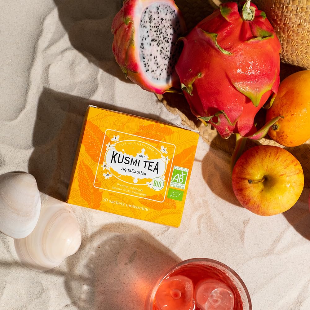Ginger tea with exotic flavours