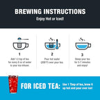 ginger tea with fruity notes