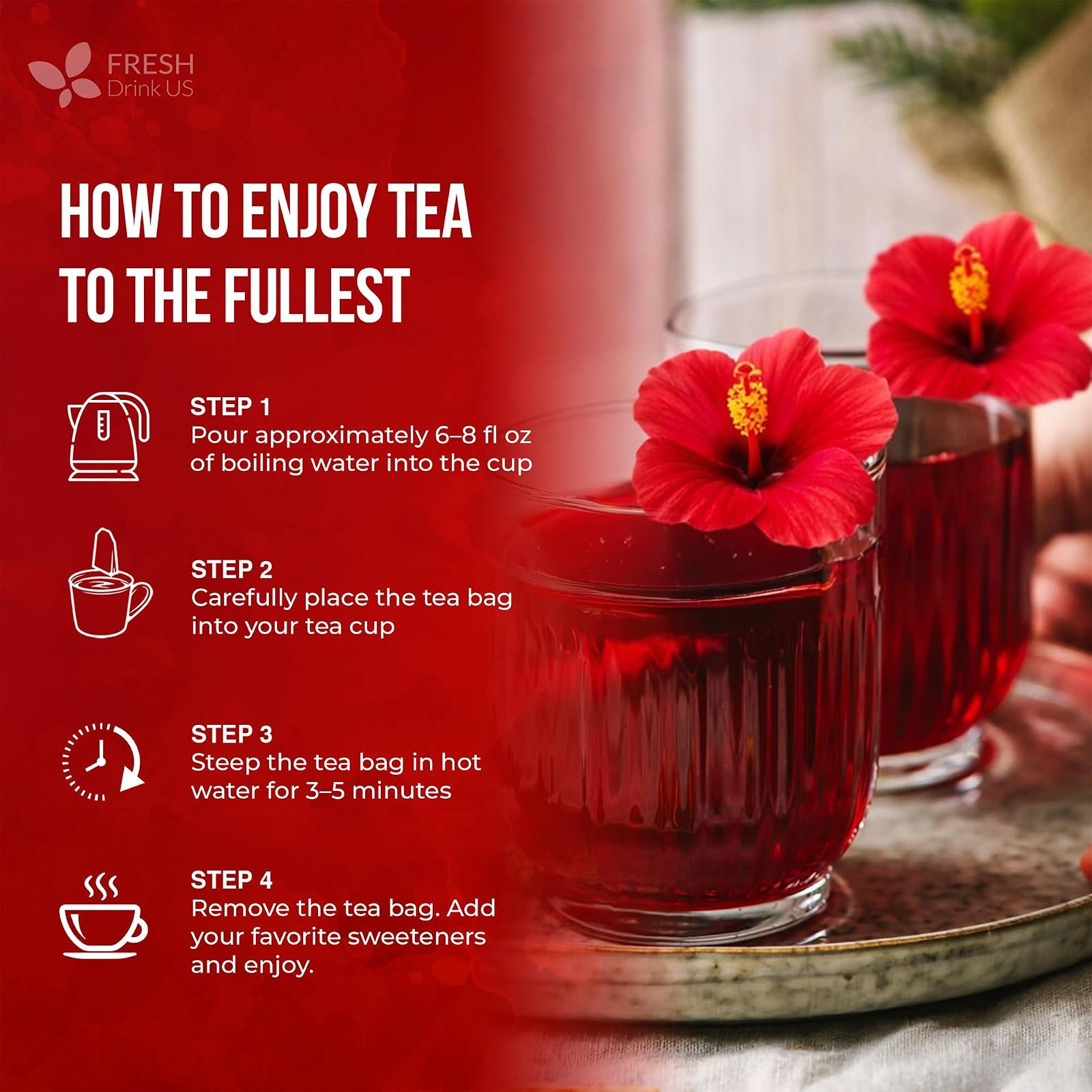 Ginger tea with hibiscus benefits