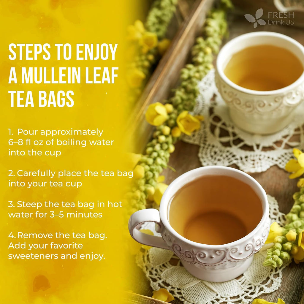 Ginger tea with mullein benefits