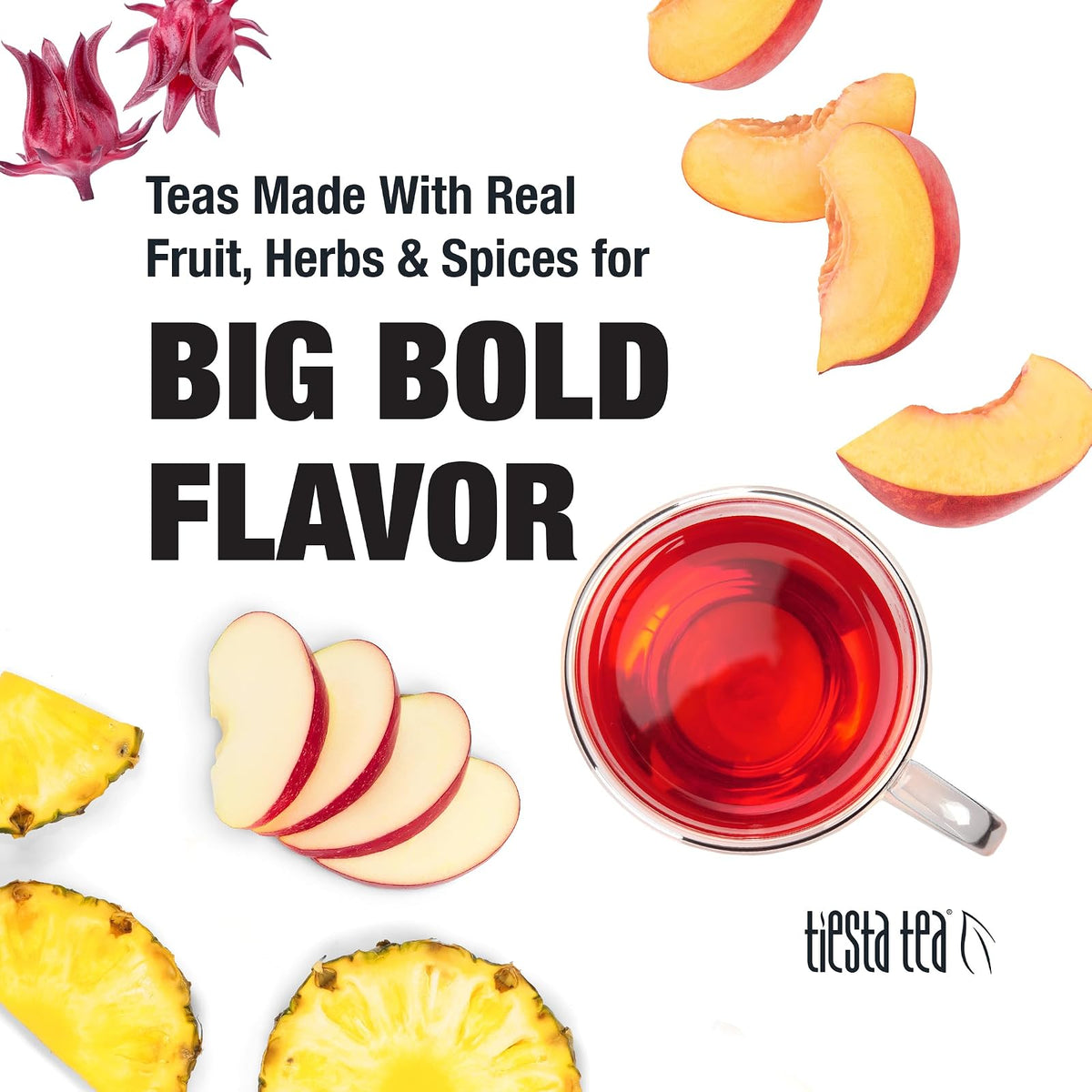 Ginger tea with peach flavour