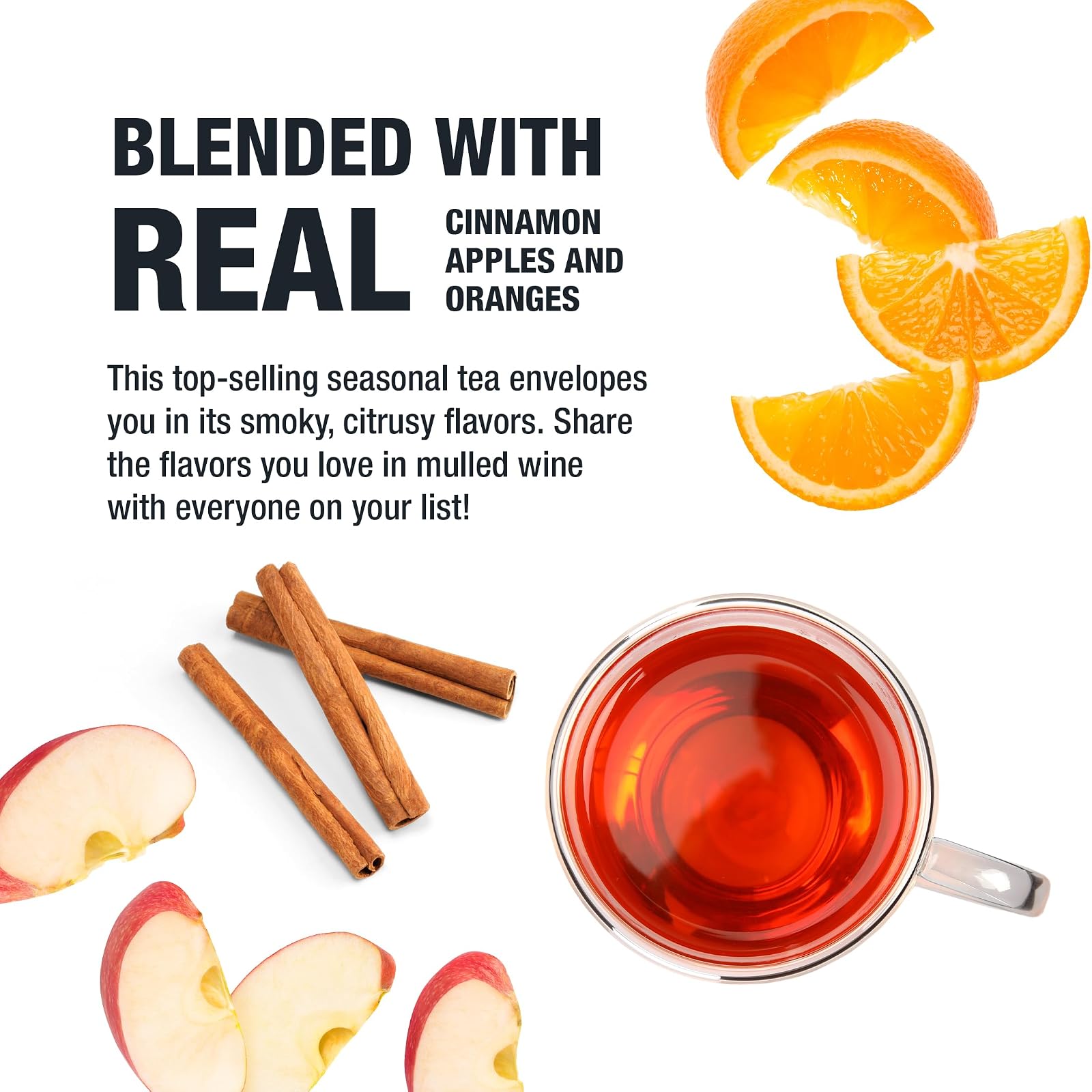 Ginger tea with soothing spices