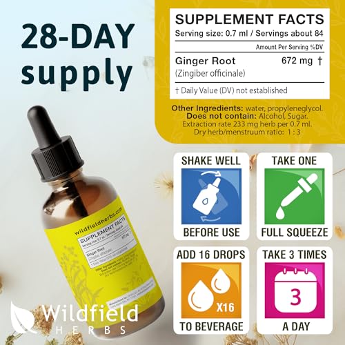 Ginger tincture for better absorption