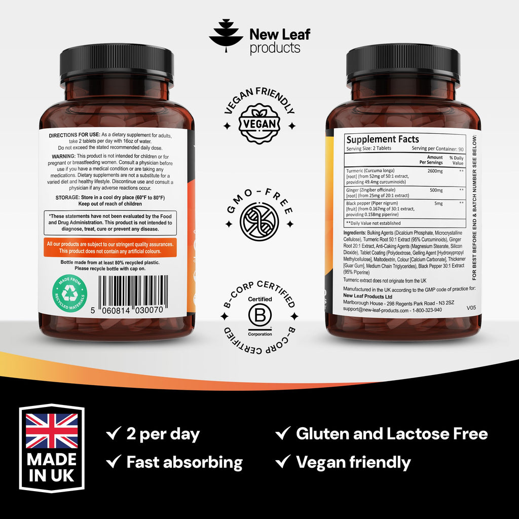 ginger turmeric for antioxidant support