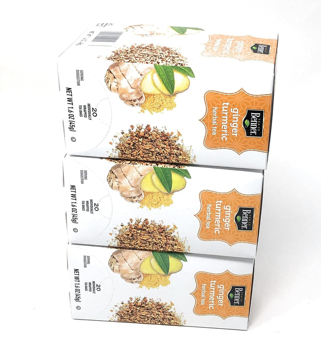 ginger turmeric herbal tea bags