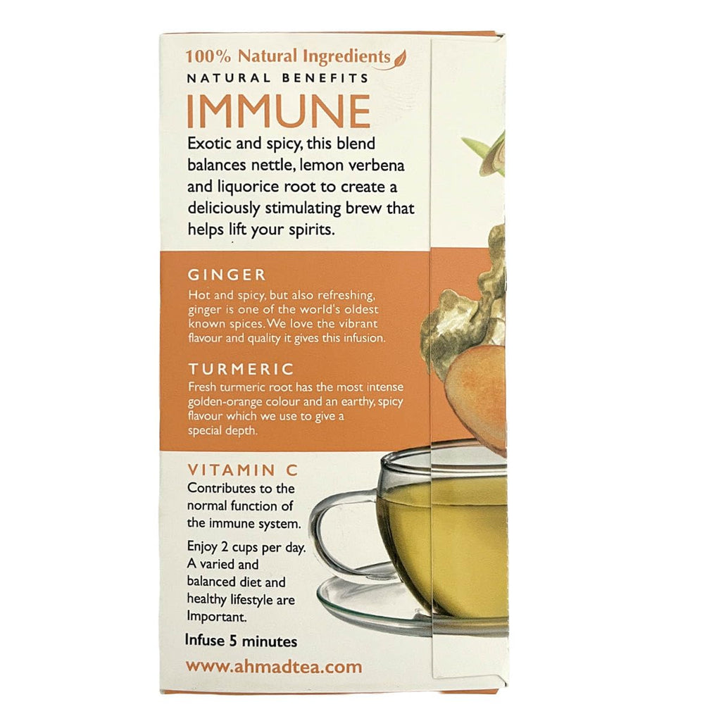 ginger turmeric herbal tea blend