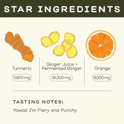 Ginger turmeric shot for immunity