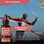 Ginkgo and Lion's Mane focus support