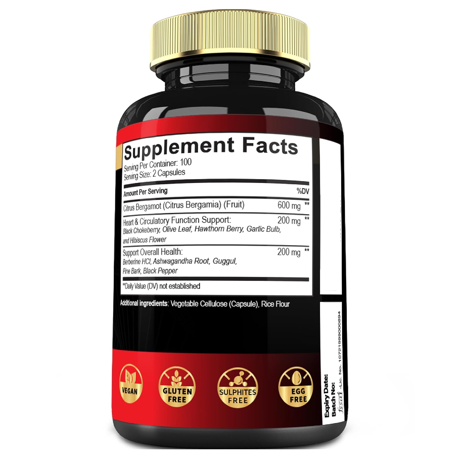 Ginkgo Biloba and Citrus Bergamot blend