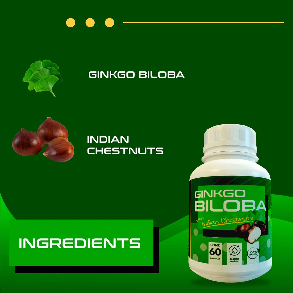 ginkgo biloba and horse chestnut blend