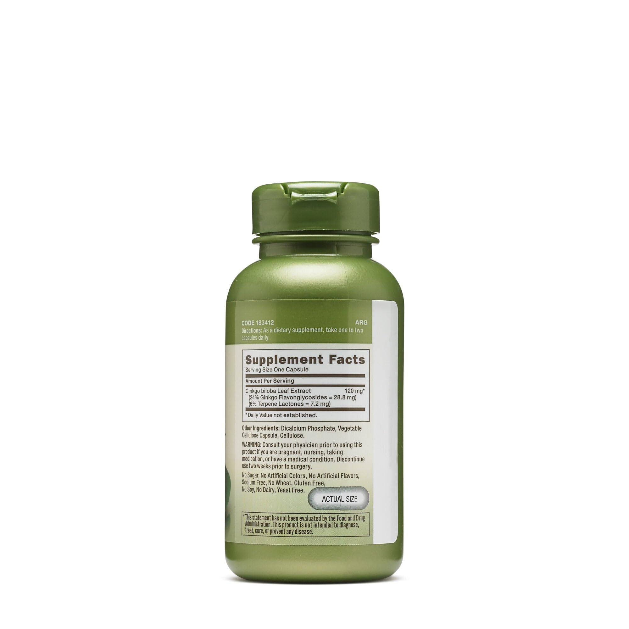 Ginkgo Biloba benefits for cognitive support