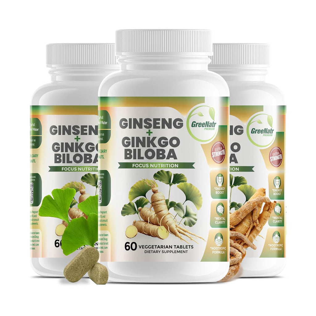 ginkgo biloba brain supplement capsules