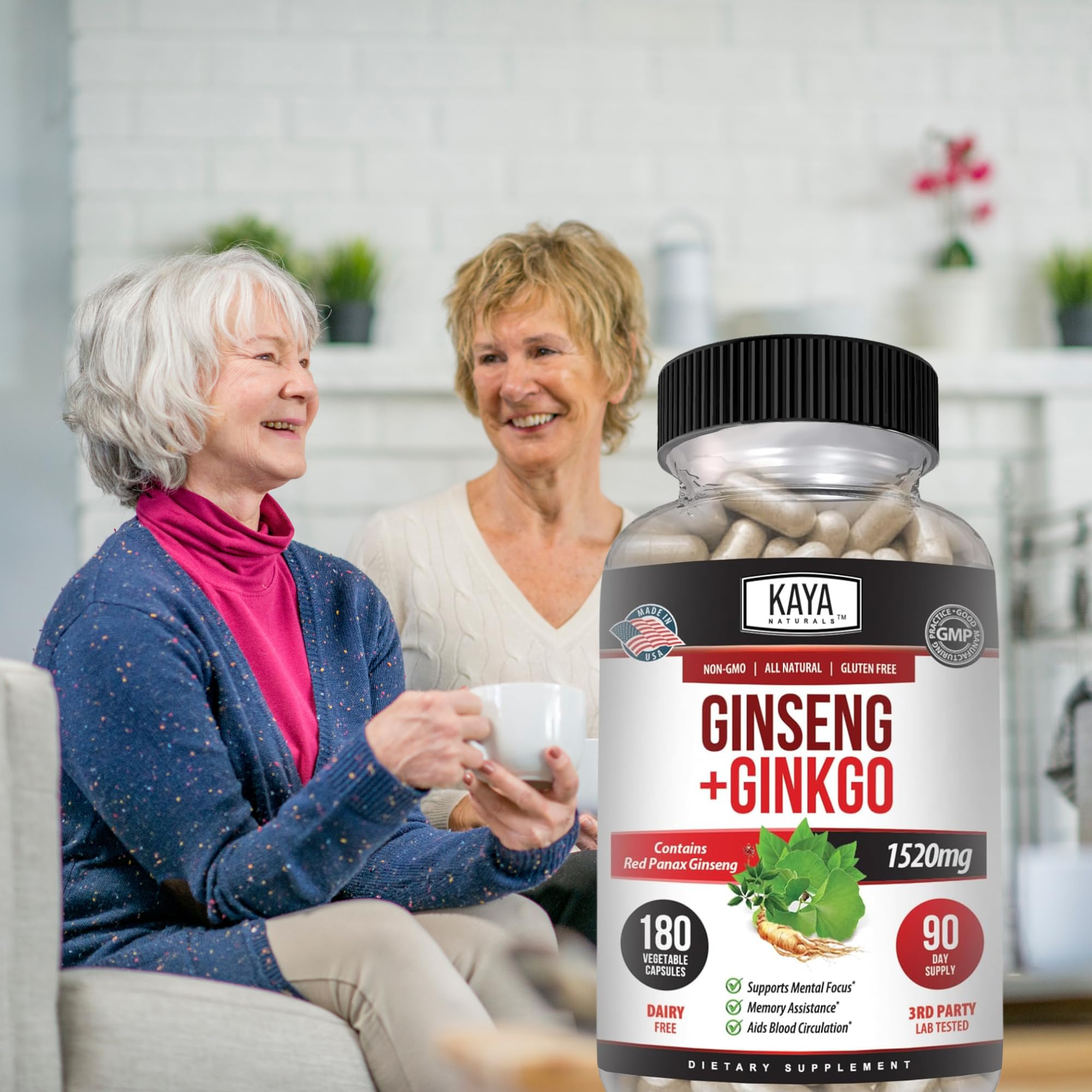 ginkgo biloba capsules for better cognitive performance