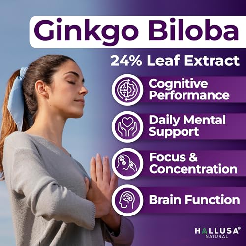 ginkgo biloba capsules for brain health