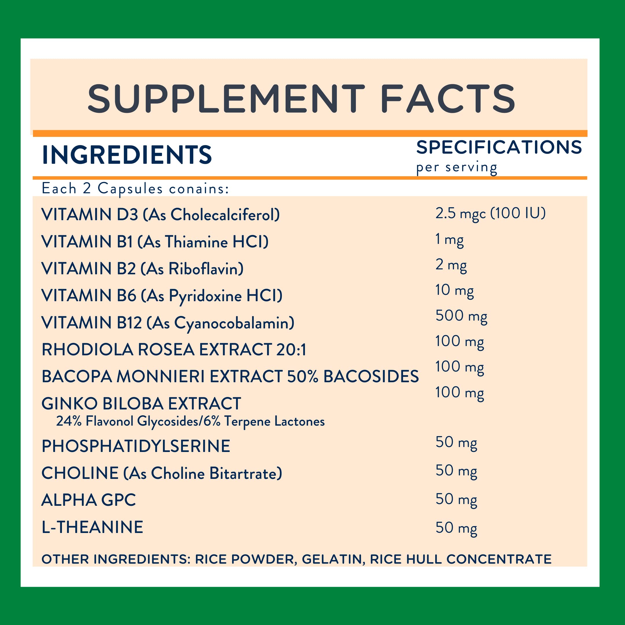 ginkgo biloba capsules for daily use