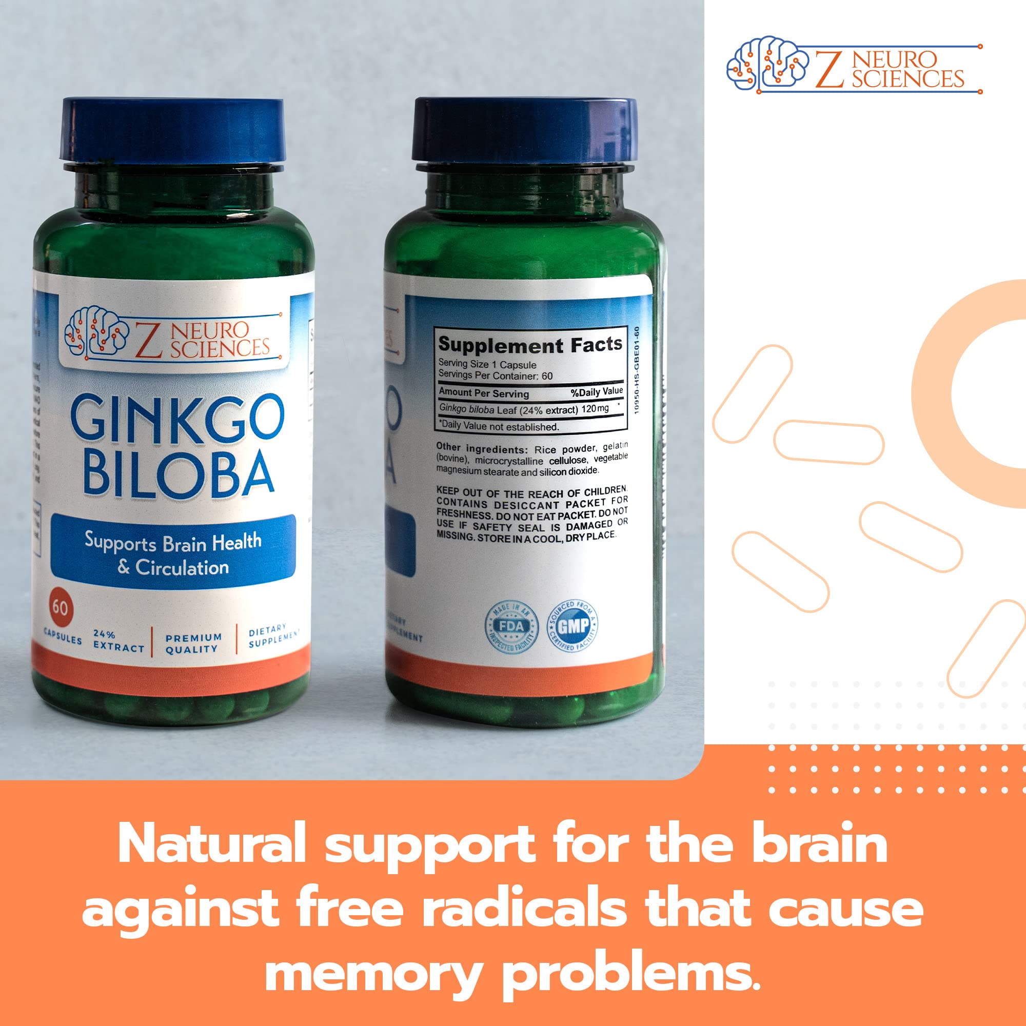 ginkgo biloba capsules for daily wellness