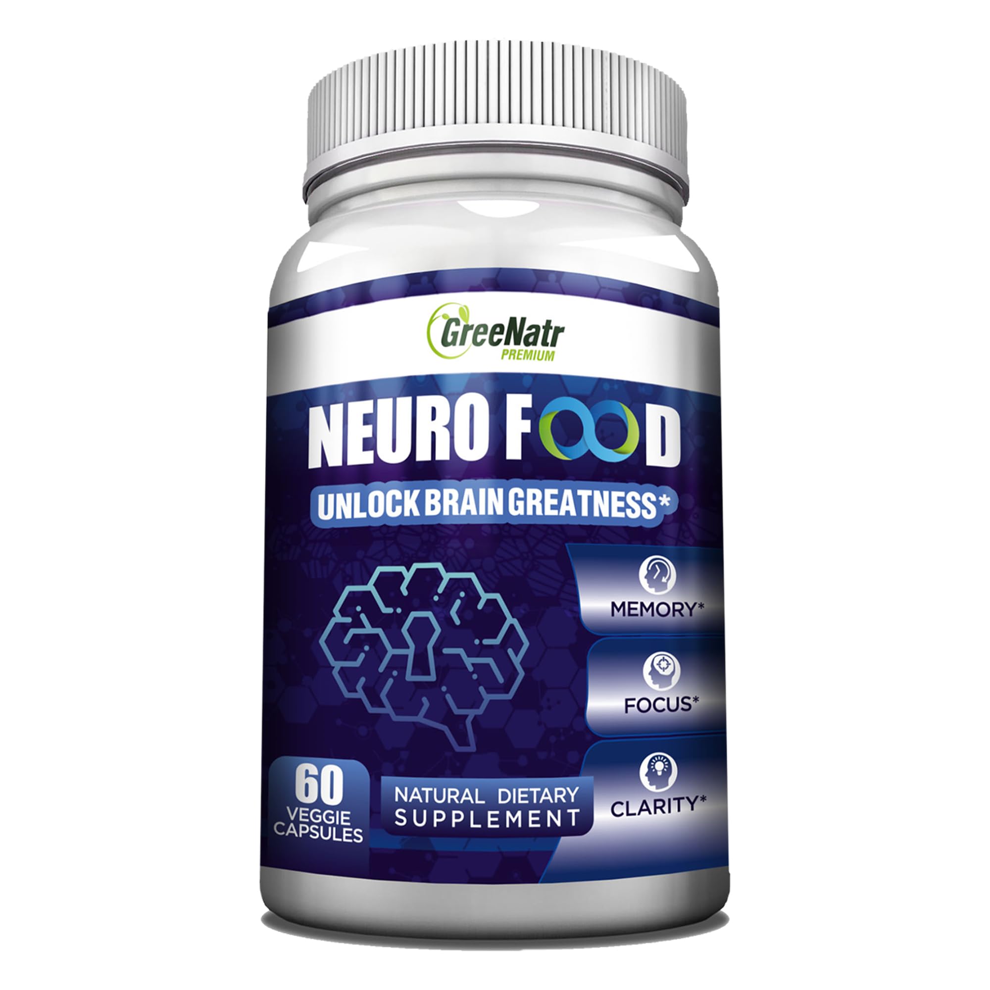 Ginkgo biloba capsules for focus