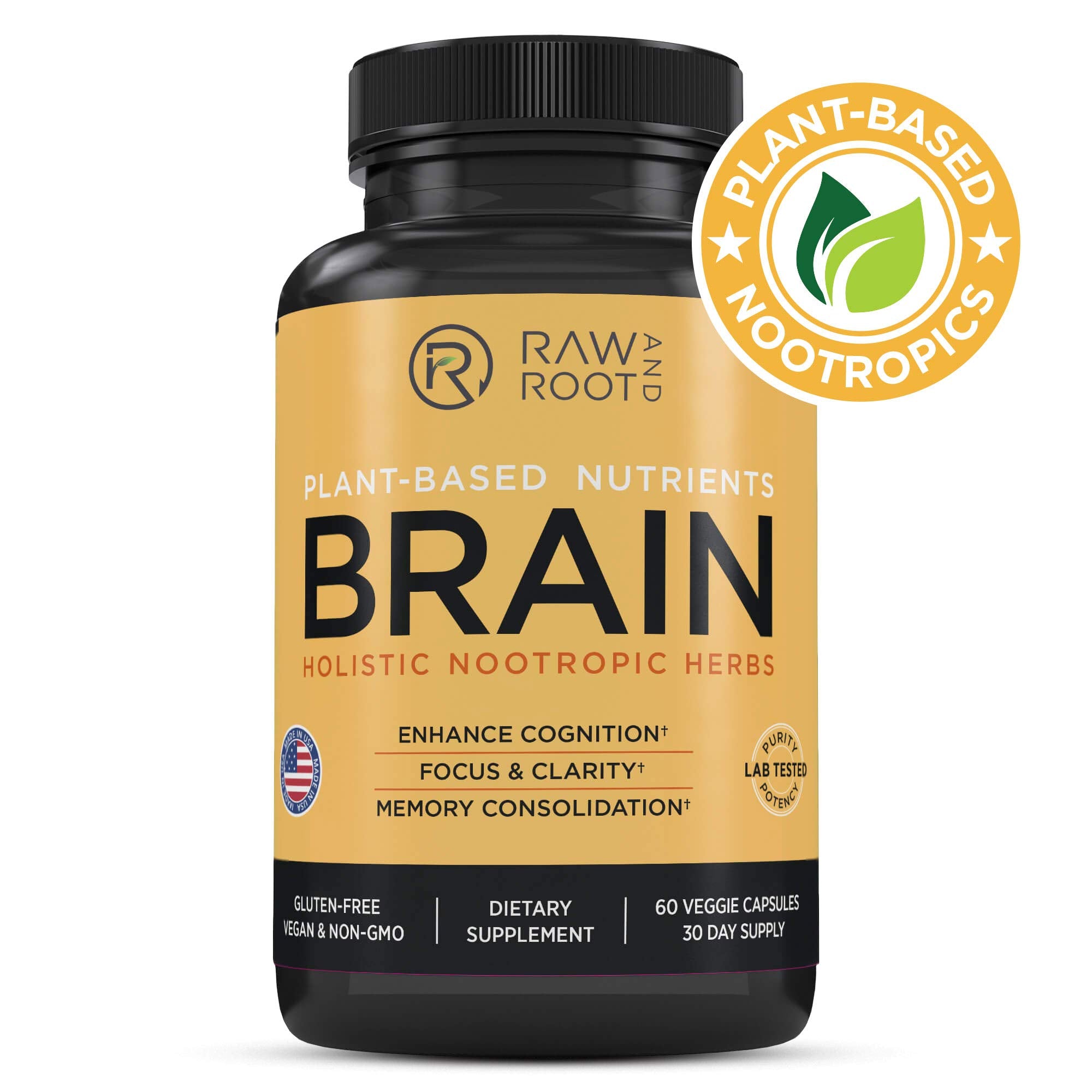 Ginkgo Biloba capsules for focus