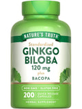 ginkgo biloba capsules for memory support