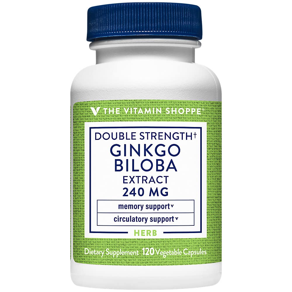 Ginkgo Biloba capsules for memory support