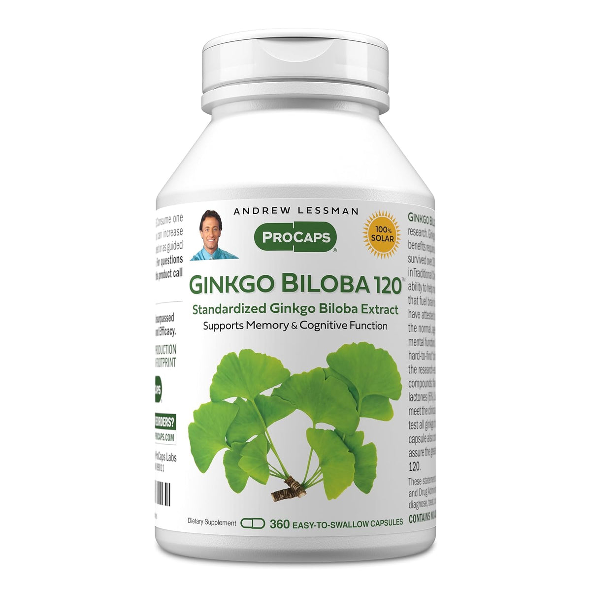 ginkgo biloba capsules for memory support