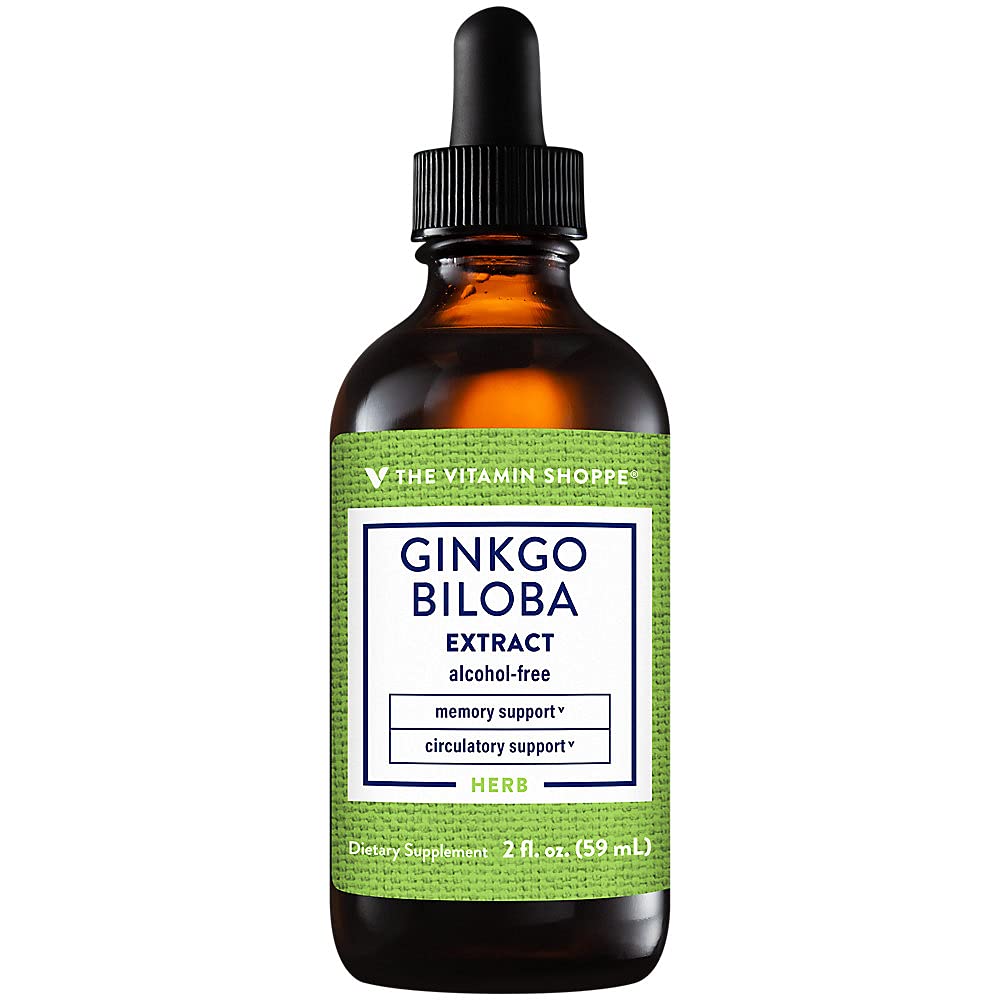 Ginkgo Biloba capsules for memory support