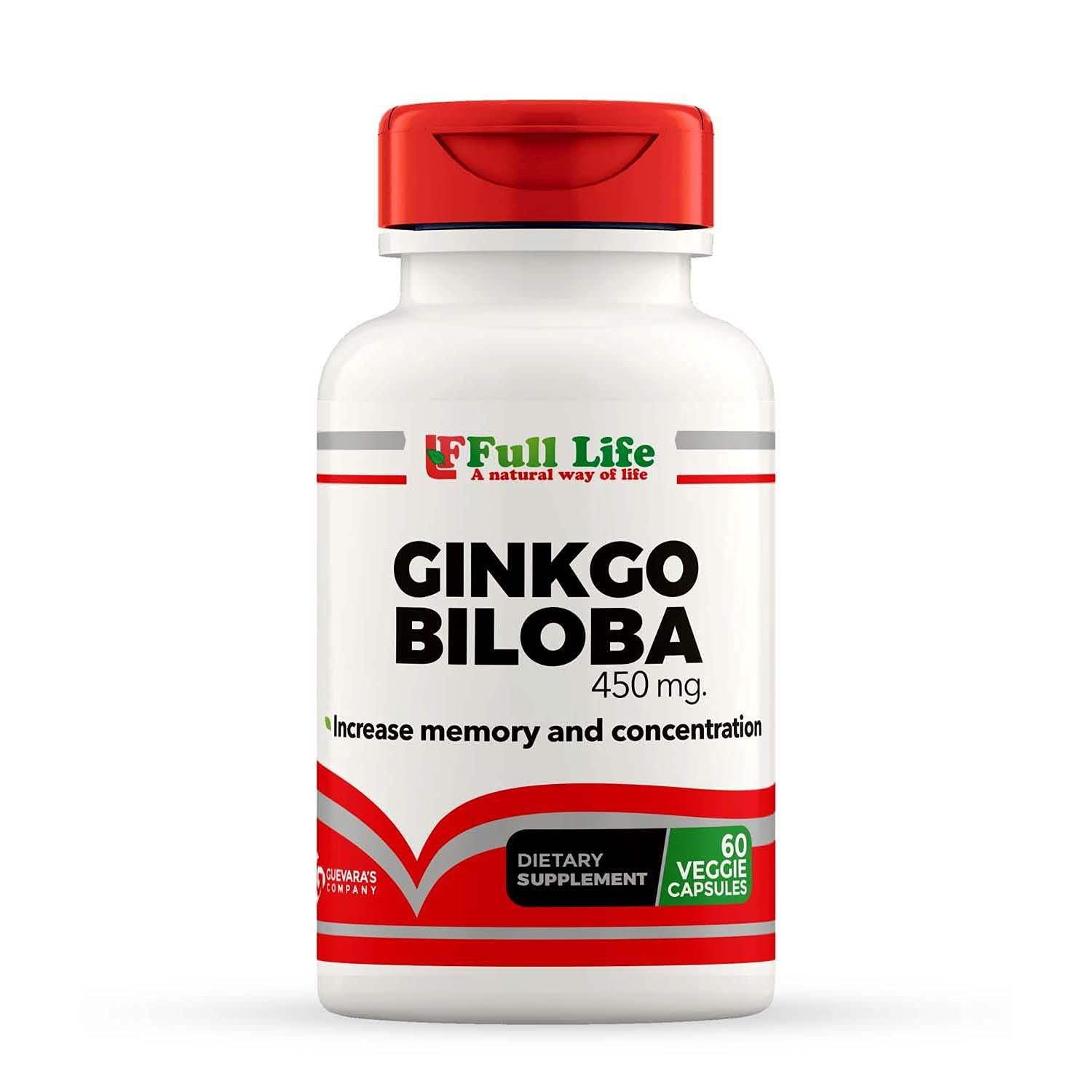 ginkgo biloba capsules for memory support