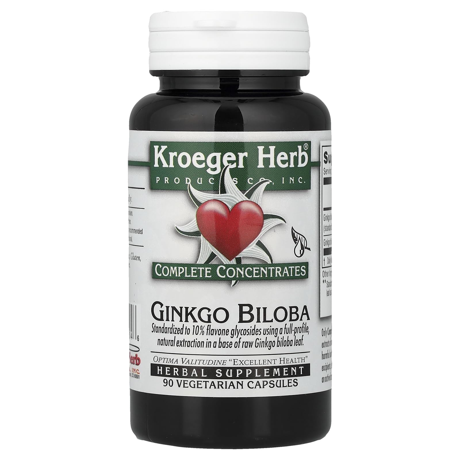ginkgo biloba capsules for memory