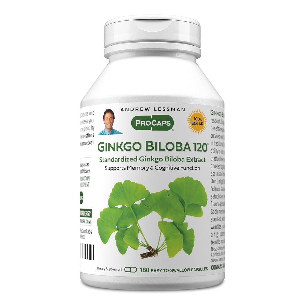 ginkgo biloba capsules for memory