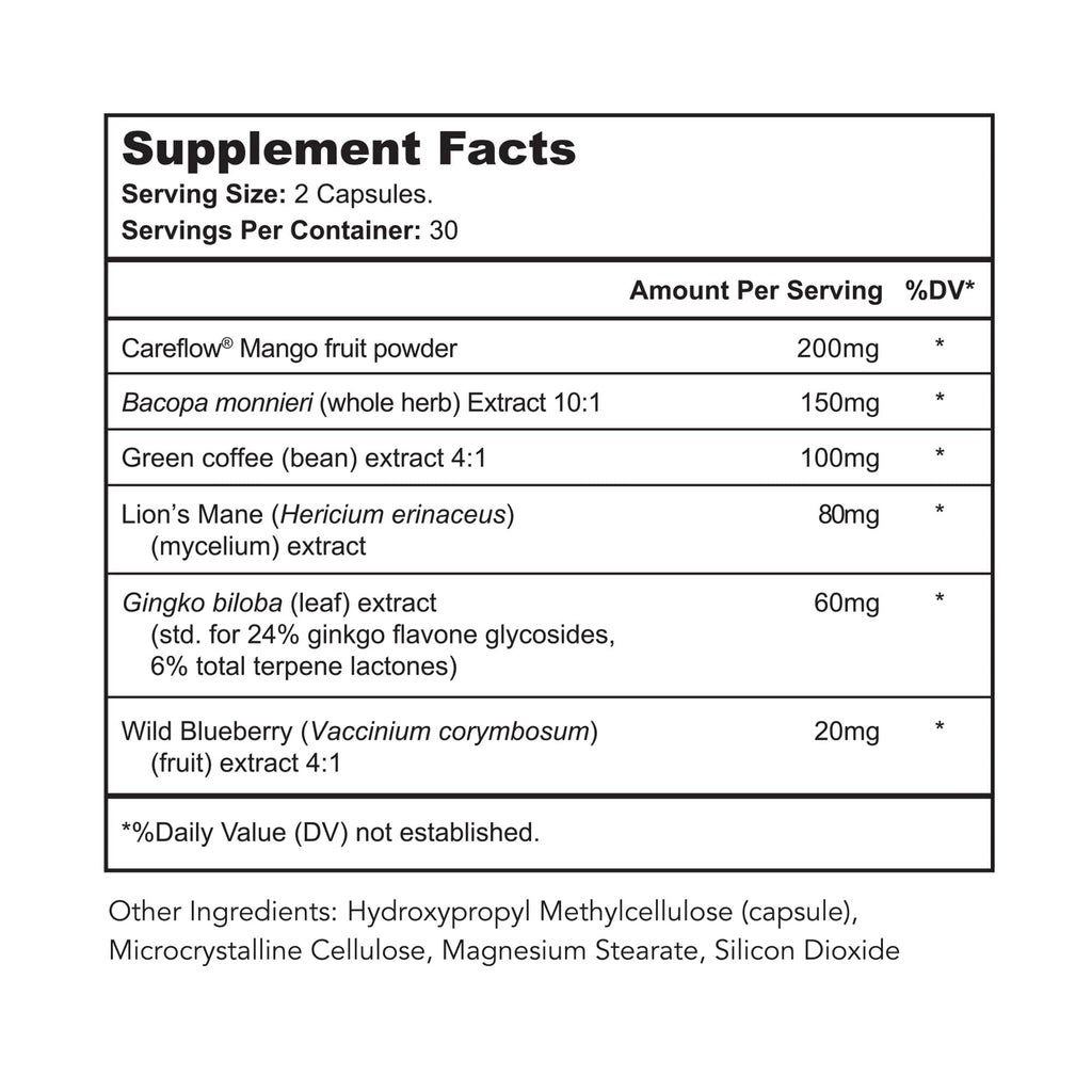 ginkgo biloba capsules for memory