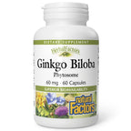Ginkgo Biloba capsules for memory