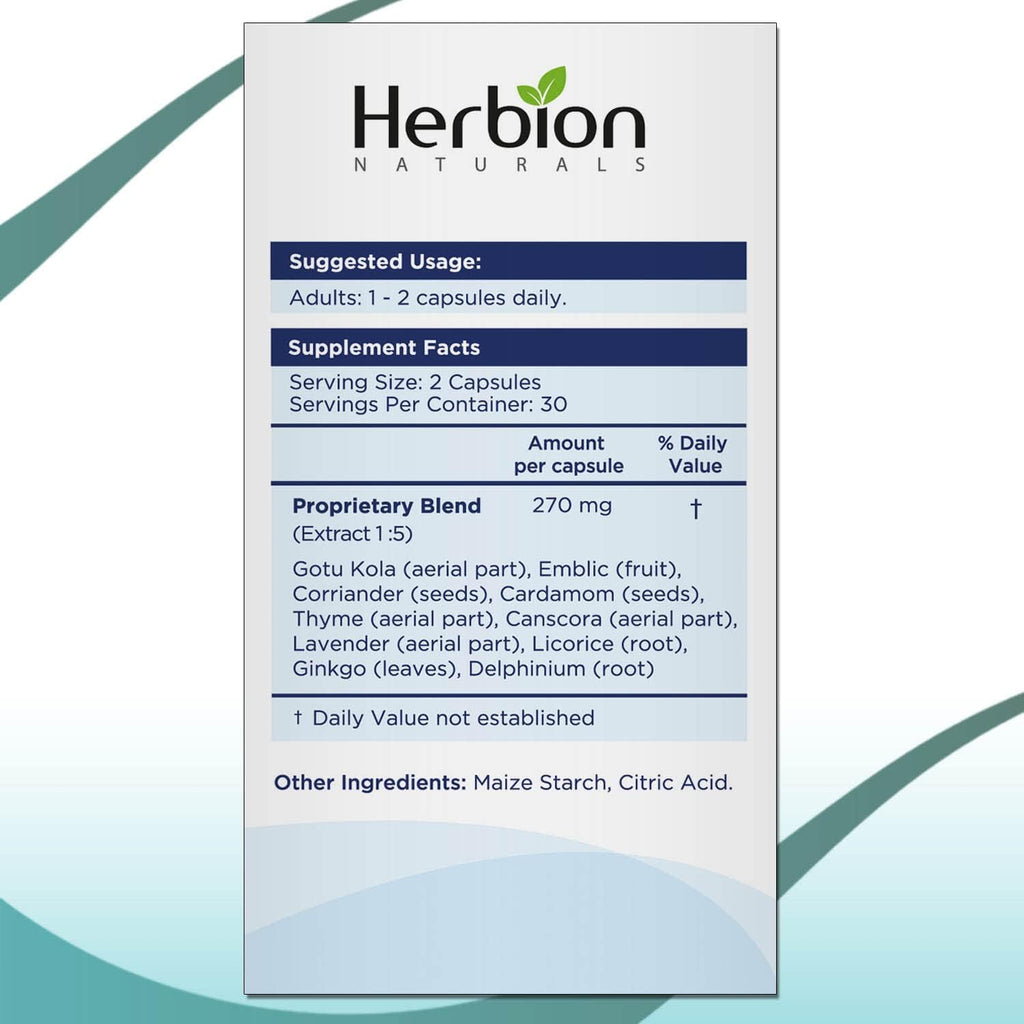 ginkgo biloba capsules for mental clarity
