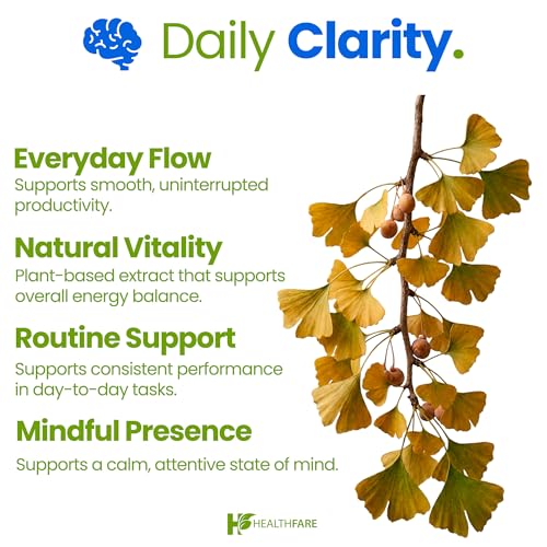 ginkgo biloba capsules for overall wellness