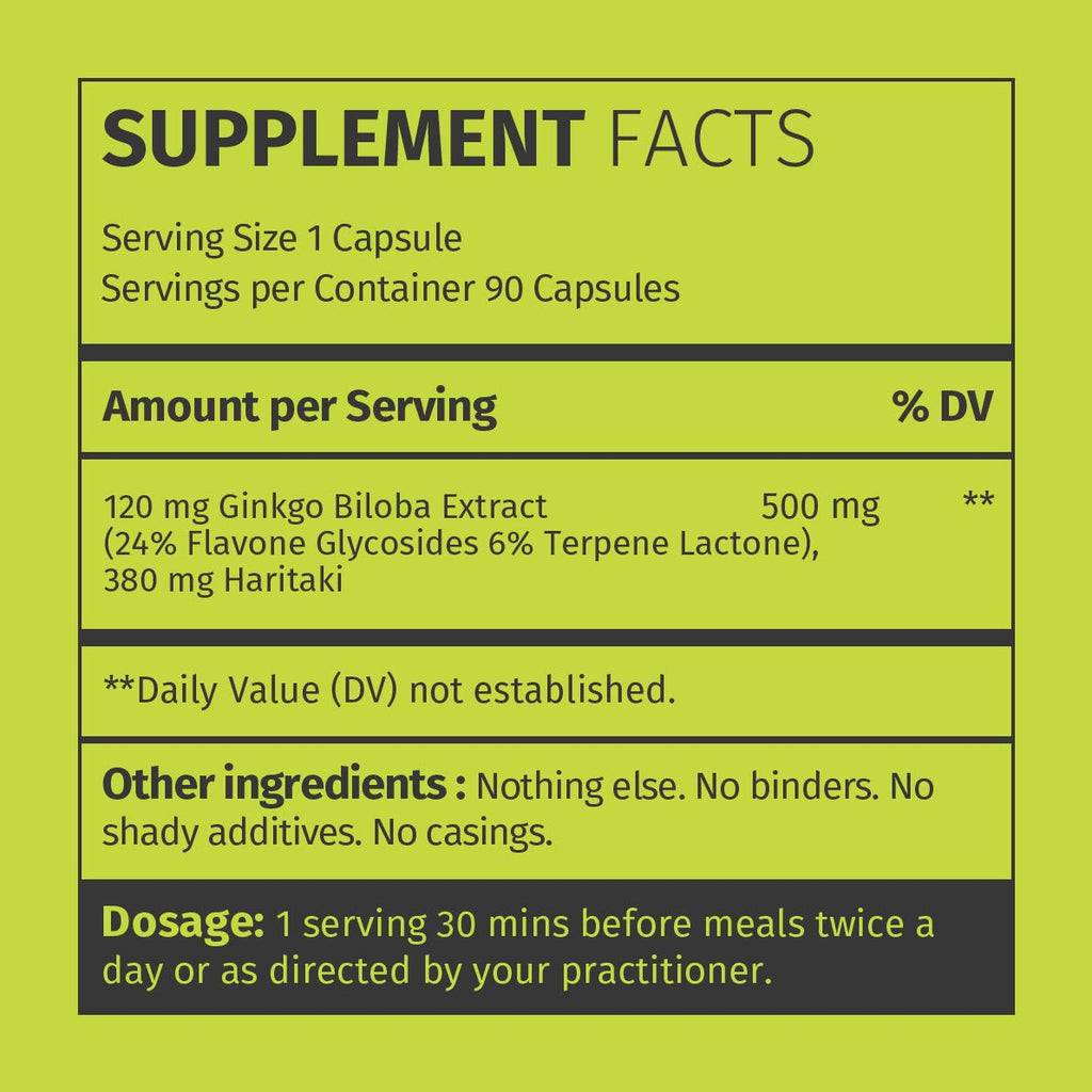 ginkgo biloba capsules for tinnitus relief