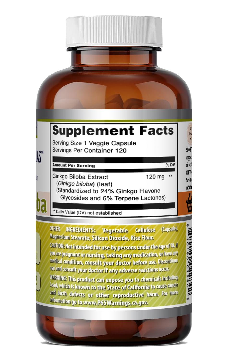 ginkgo biloba dosage recommendations