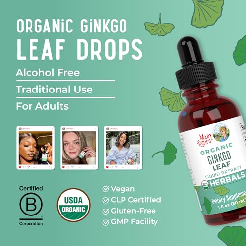ginkgo biloba drops for stress relief