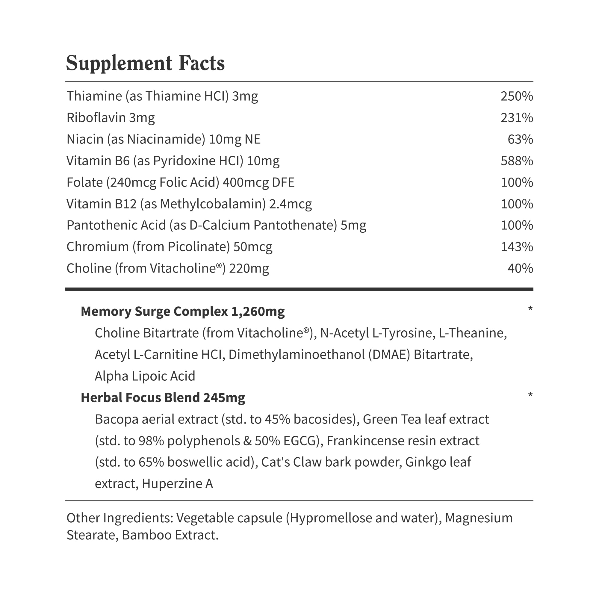 ginkgo biloba extract for memory