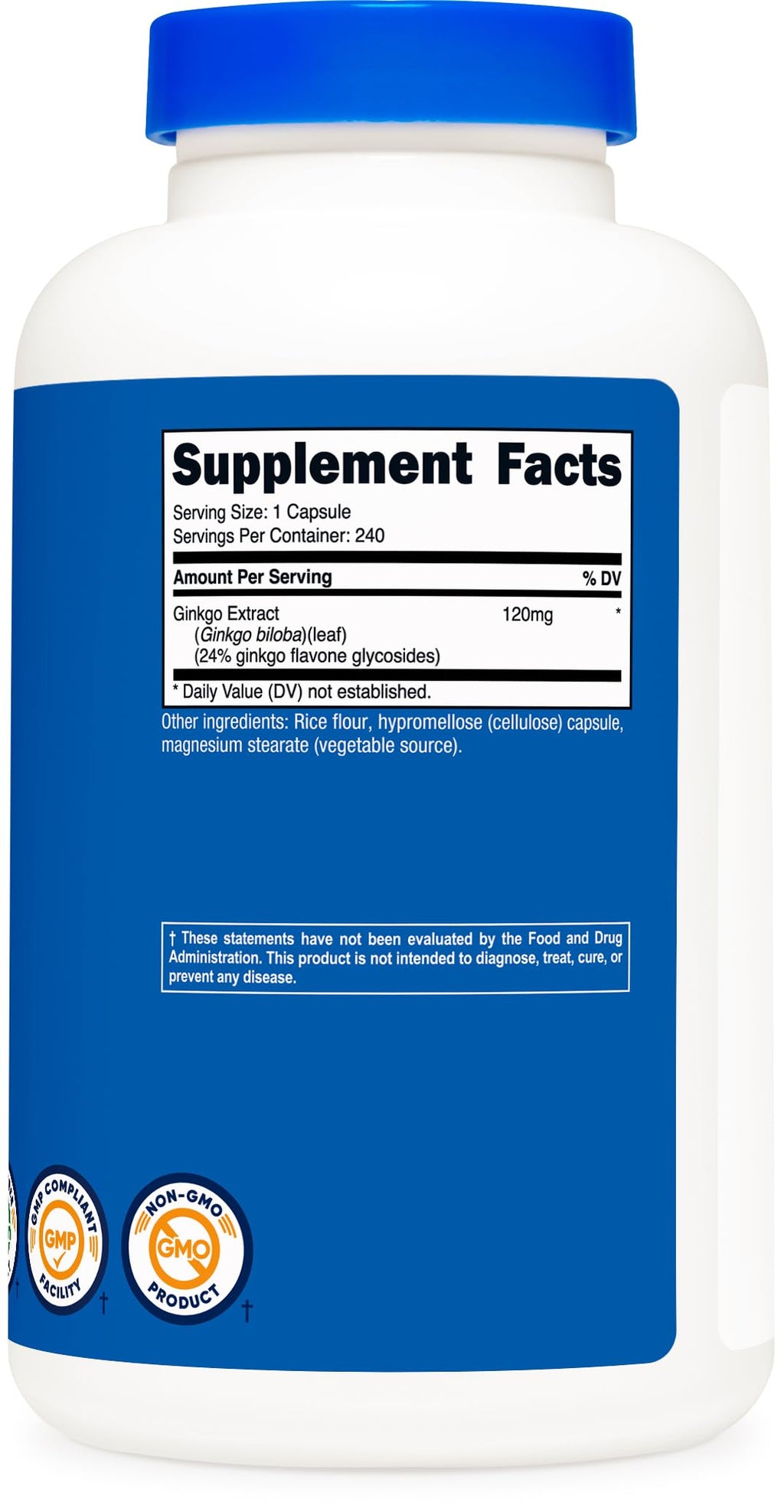 Ginkgo biloba extract for overall wellness