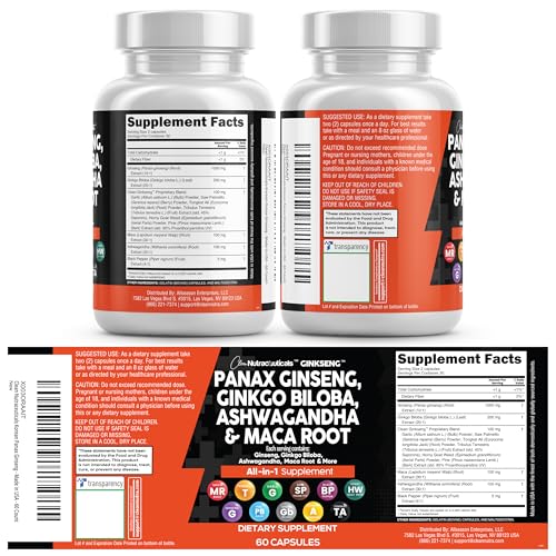 ginkgo biloba focus supplement for adults
