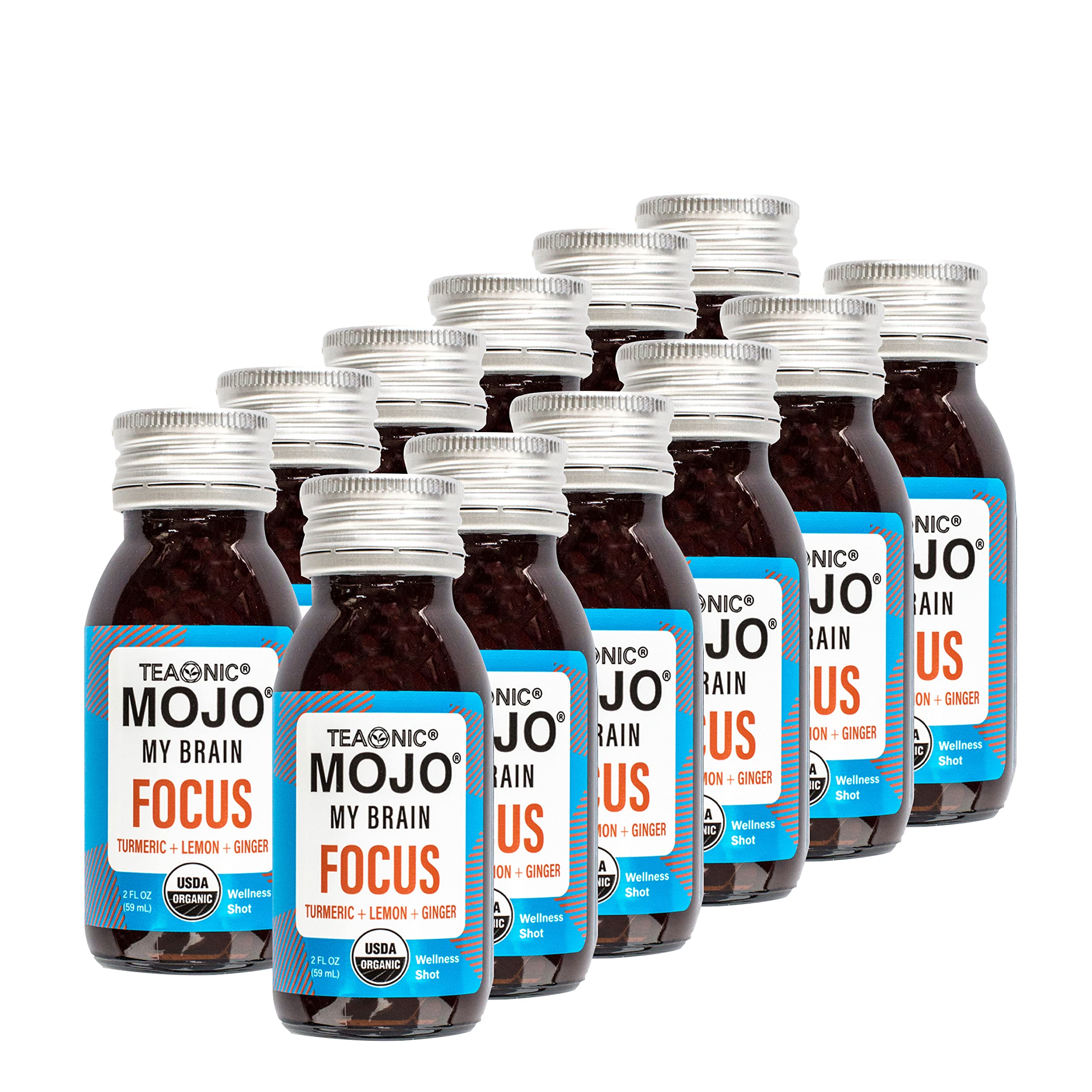 Ginkgo Biloba focus wellness shots